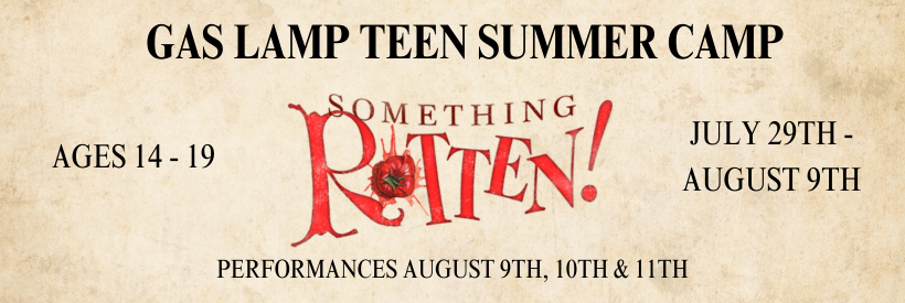 Gas Lamp Players - Welcome to Gas Lamp, Inc.