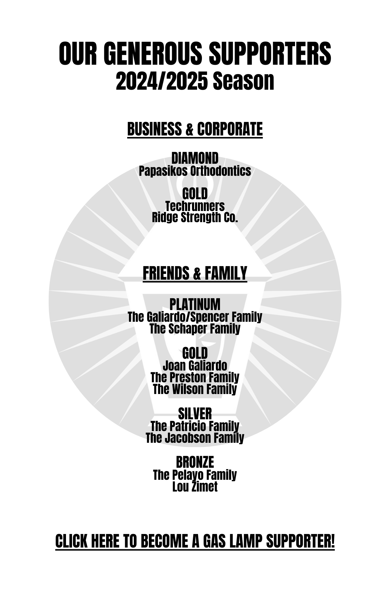 Gas Lamp Players - Welcome to Gas Lamp, Inc.