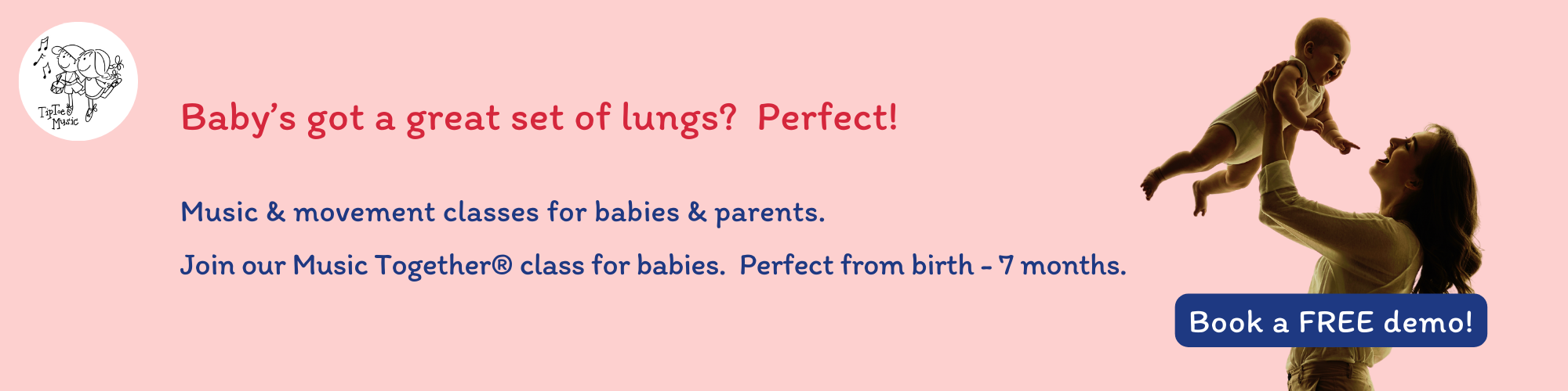 TipToe Music - Music Classes for Babies, Toddlers, Preschoolers & Big Kids