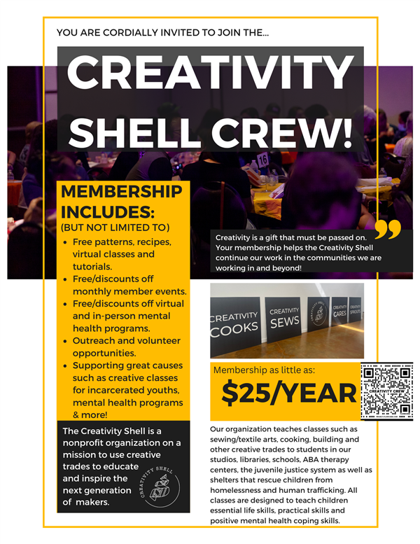 Creativity Shell HOUSTON - Creativity Shell Crew Membership