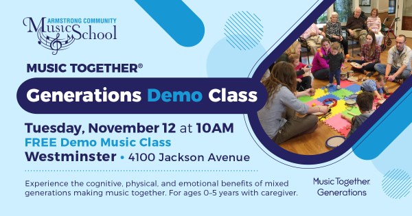 Austin music school with classes for babies, kids and adults